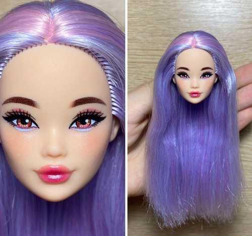 Кукла Барби Barbie Odile Одиль русалка голова