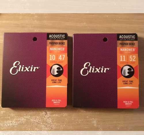 Струны Elexir Acoustic