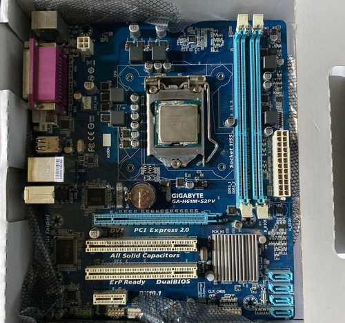Материнская плата lga 1155 ga-h61m-s2pv