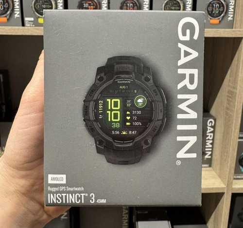Garmin Instinct 3 – 45 мм, amoled black