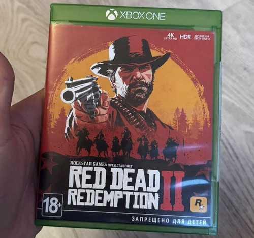 Red dead redemption 2 xbox one диск