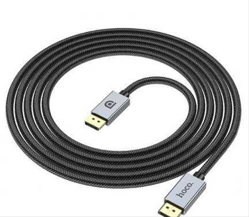 Кабель DisplayPort hoco US04 DP 1.4 Male to Male 8