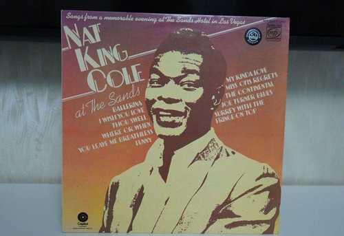 LP Nat King Cole - AT The Sands (England), 1976