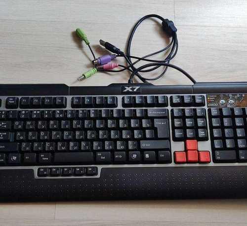 Игровая клавиатура A4tech G800mu