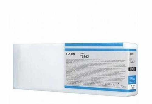 Струйный картридж Epson T6362 Голубой 118422