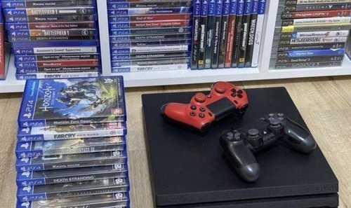 PS4 Playstation 4 sony PS4 PRO + игры fifa23 GTA5