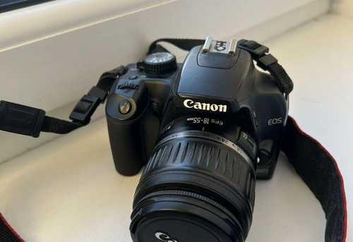 Canon eos 1000d фотоаппарат + комплект