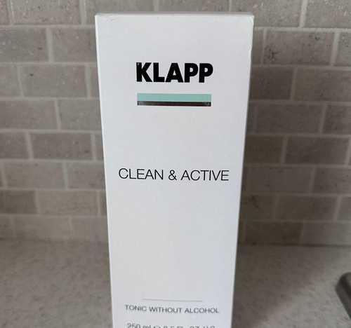 Новый тоник Klapp clean&active