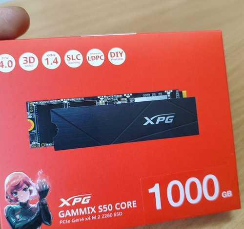 SSD XPG Gammix S50 Core 1000gb