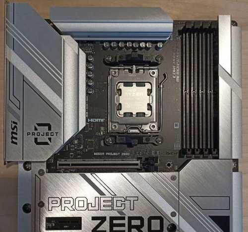 Msi b650m Project Zero   Ryzen 7 7700 Комплект