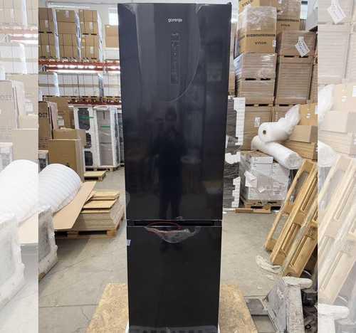 Холодильник Gorenje NRK620eabxl4, новый, черный