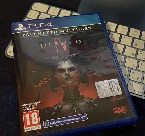 Diablo 4 ps4 диск