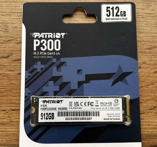 Ssd m2 nvme 512gb Patriot (новый)