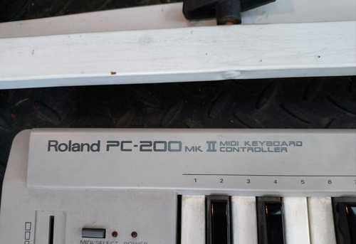 Музыкальная Midi клавиатура Roland PC-200 MK II