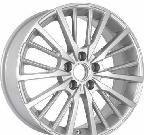 KDW KD1740 : 7x17 5*114.3 Et:37 Dia:66.6 Silver Painted
