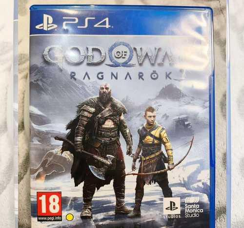 God of war ragnarok ps4 русская озвучка диск