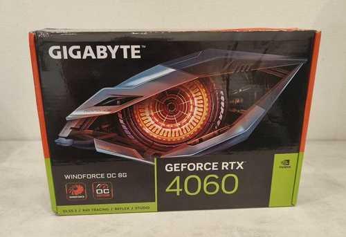 New видеокарта Nvidia RTX 4060 Gigabyte 8gb