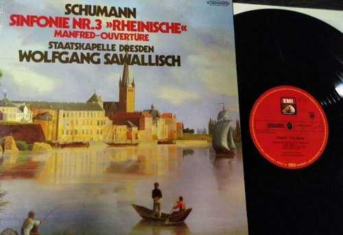 Роберт Шуман симфония 3 винил Германия