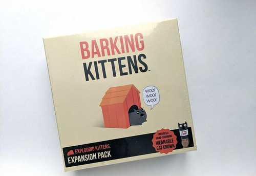 Новая настольная игра Barking Kittens англ язык