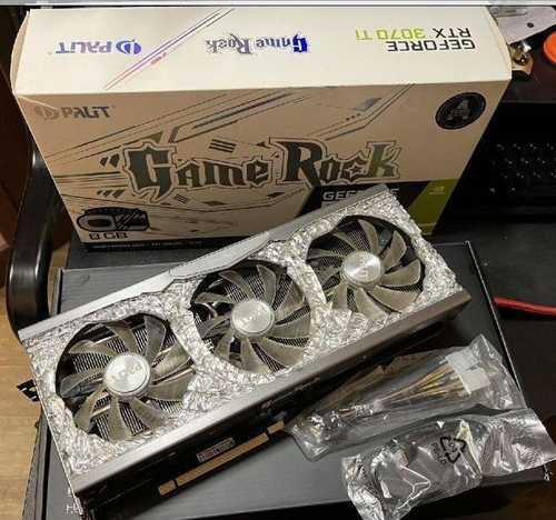 Видеокарта palit rtx 3070ti gamerock oc 8 gb