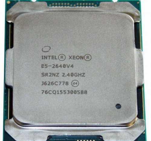 Процессор Intel Xeon E5-2640v4 (2011v3, 2.4-3.4GHz, 10c/20t, 90W)