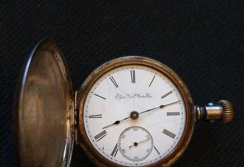 Антикварные карманные часы Elgin Natl. Co 1894г