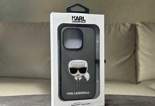 iPhone 15 Pro. Чехол Karl Lagerfeld Iconic Br