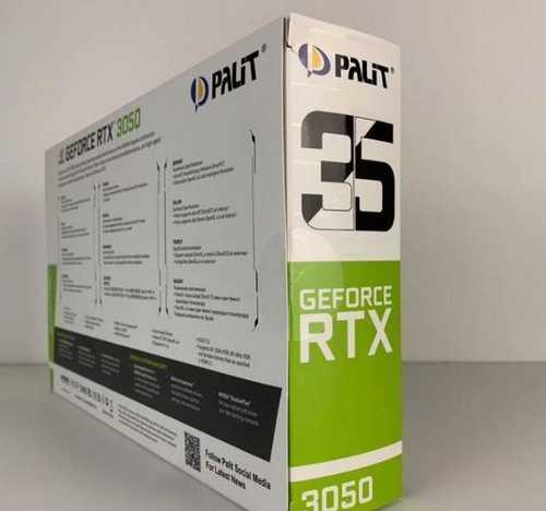 Видеокарта palit RTX3050 8GB