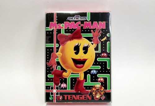 Игра Ms. Pac-Man sega genesis ntsc-u