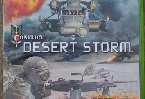 Conflict Desert storm для Xbox original