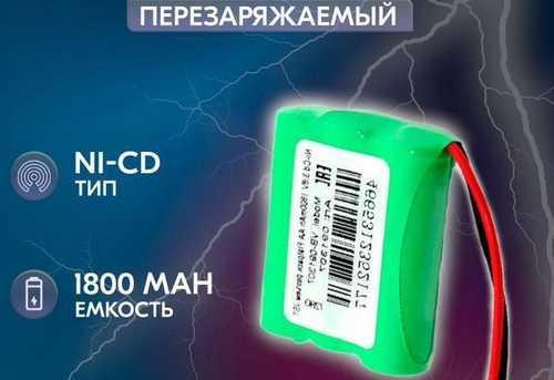 Аккумулятор Ni-Cd 3.6V 1800mAh AA Flatpack разъем