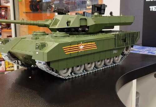Радиоуправляемый танк russia T-14 Армата металл
