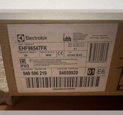 Варочная панель electrolux