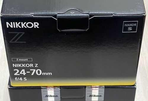 Nikon Z5 Kit Z 24-70mm f/4S (Новый) Русское меню