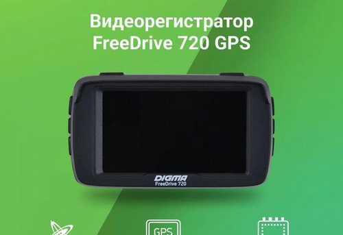 Видеорегистратор с радаром Digma Freedrive 720