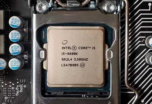 Процессор Intel Core i5 6600k