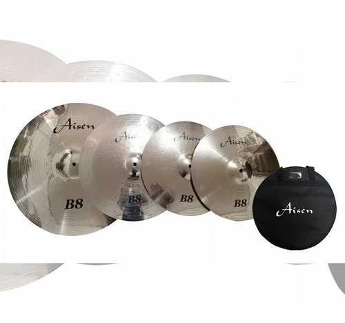 Aisen B8 cymbal pack 4PCS