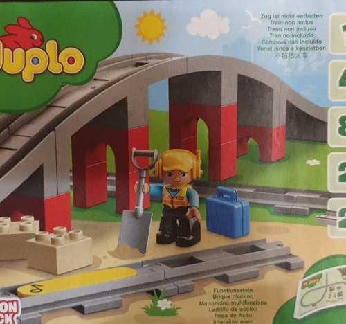 Lego duplo Железнодорожный мост (10872)