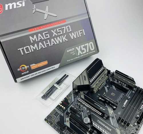 Мат. плата Msi Mag X570 Tomahawk WiFi / AM4