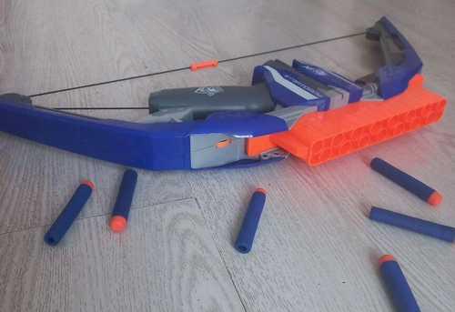 Nerf Elite StratoBow Лук бластер Hasbro