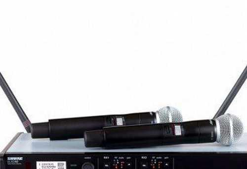 Shure ulxd4d SM58/B58/B87/KSM9