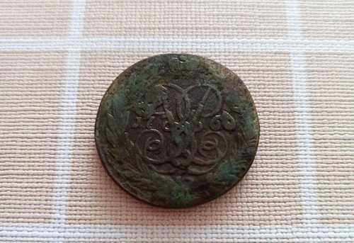 Монета 1760 Елизавета 1 копейка