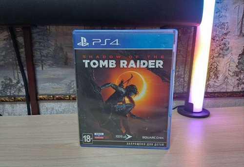 Игрa для приставки ps4 Shadow of the tomb raider