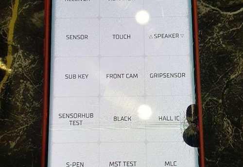 Битый дисплейный модуль Samsung Galaxy Note 10