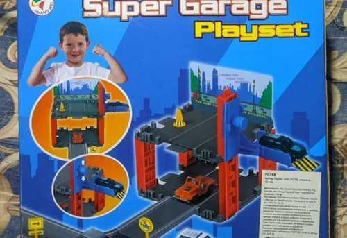 Игровой набор гараж-парковка Super Garage Playset
