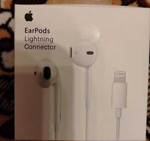 Наушники apple earpods lightning