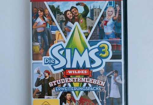 Игра Sims 3 лимитированное студенческая