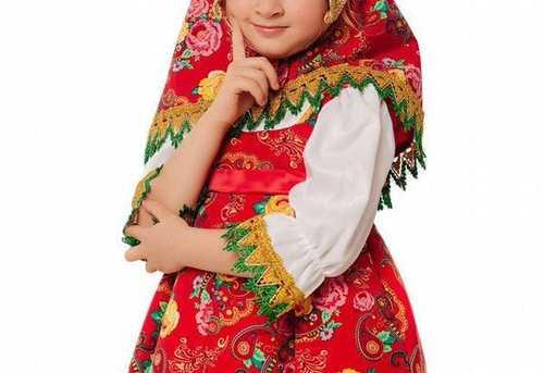 Карнавальный костюм 1070 к-21 "Матрешка Маруся"