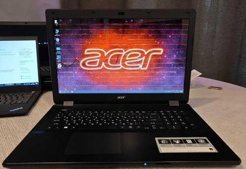 Acer E5 17" 4-ядра/8Gb/728SSD Чек Гарантия
