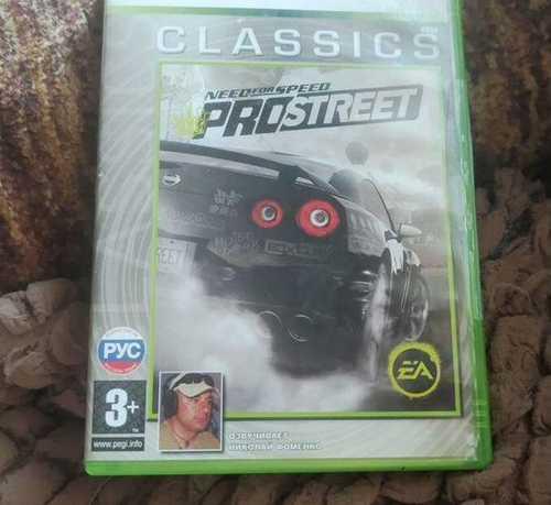 Need for speed prostreet на Xbox 360